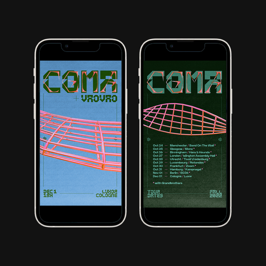 Philipp Carbotta — COMA Tourposter 2022/23